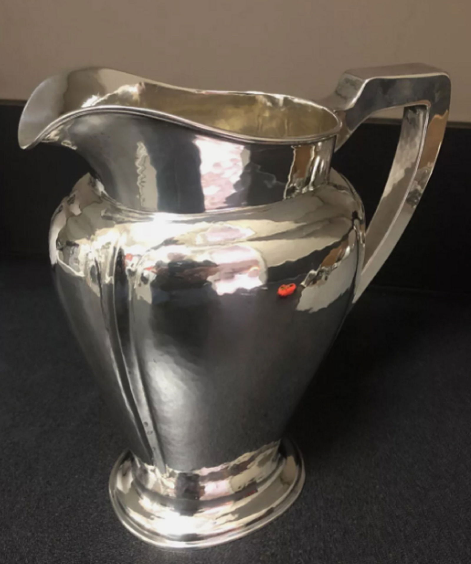 Mulholland Brothers Arts And Crafts Sterling Silver Hand Made Hammered ...