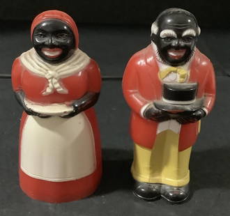 Aunt Jemima And Uncle Mose Salt And Pepper Shakers