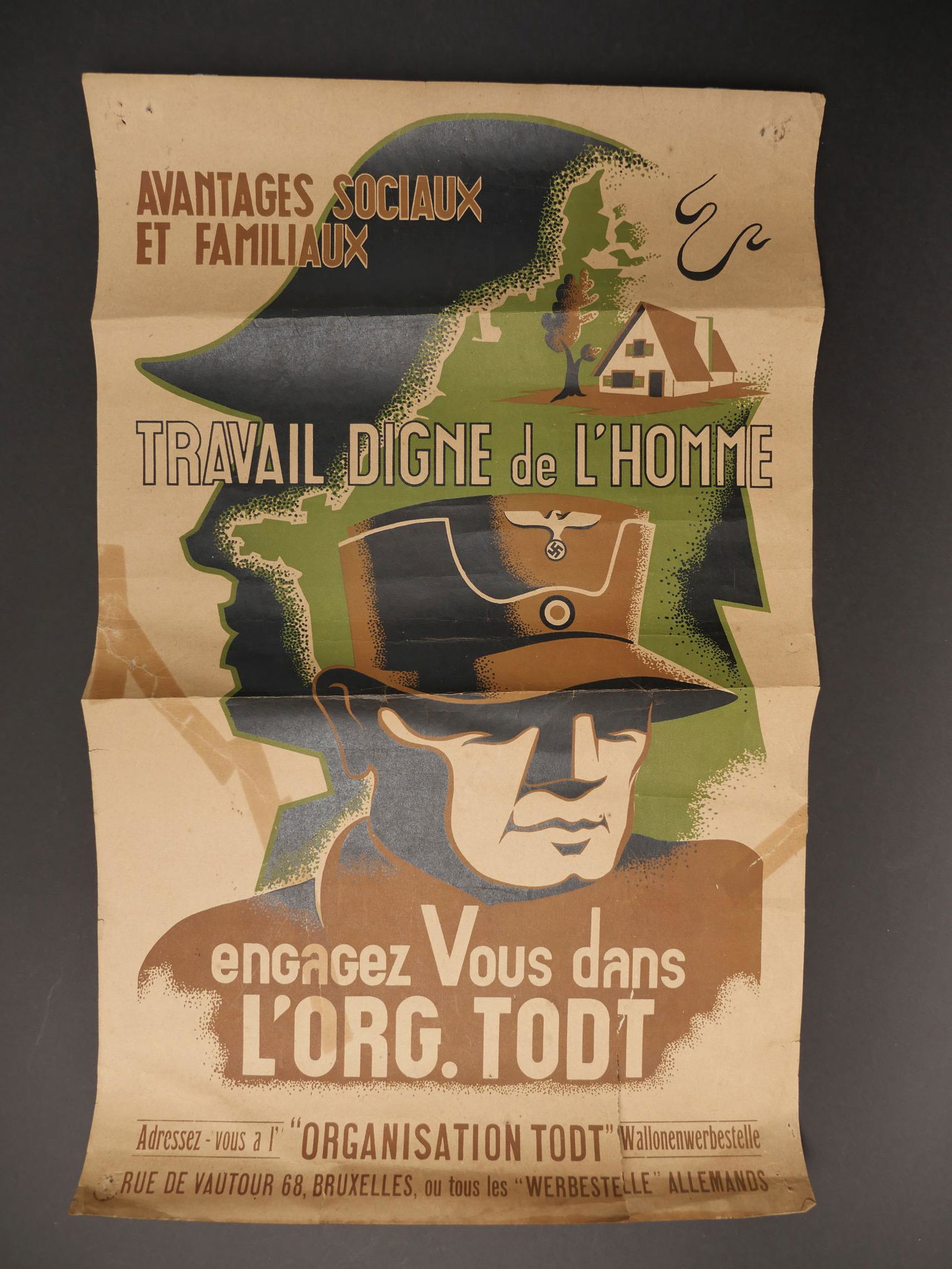 Affiche Organisation Todt. Organisation Todt Poster.