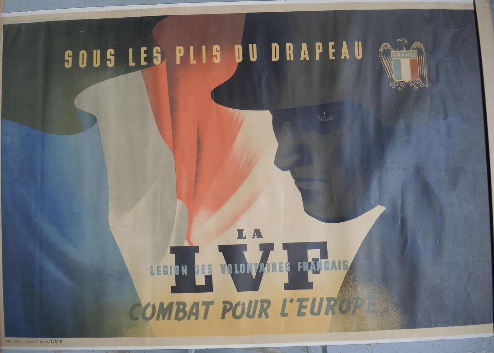 Affiche Lvf. Lvf Poster. Auction