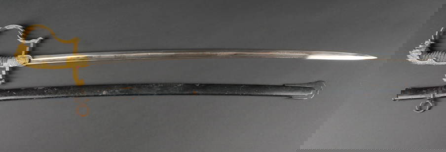 Sabre Prussien. Prussian Sword. Auction