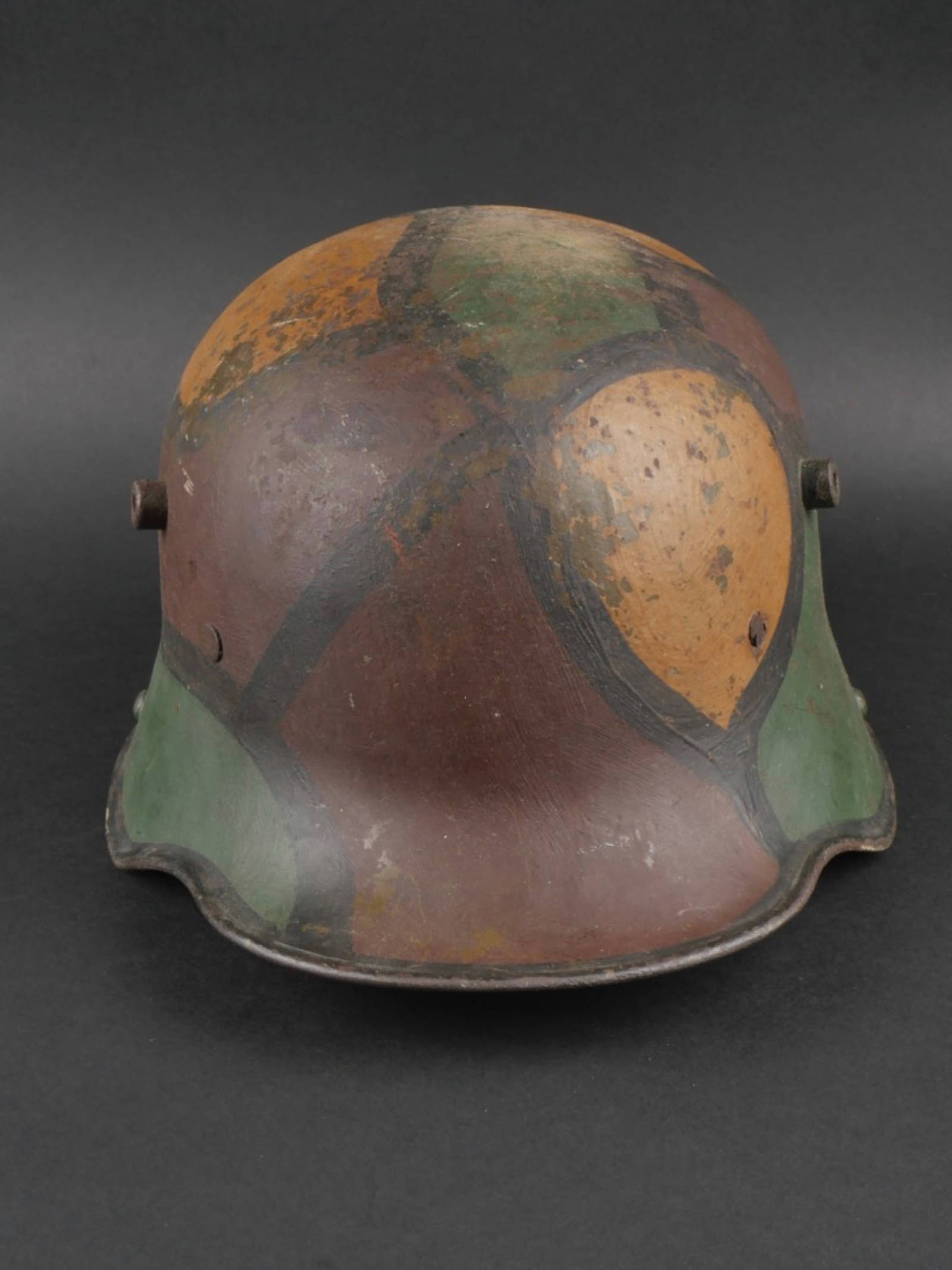 Stahlhelm Modele 1916 Camoufle. Ww1 German M1916 Camouflaged Helmet ...