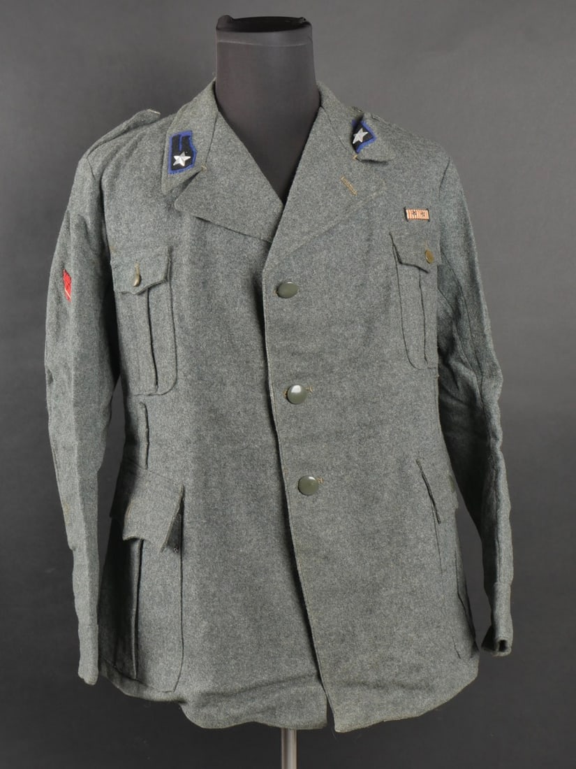 Vareuse De Sergent Major Des Transports-motorises. Motor Transport Sergeant Major S Jacket. Auction