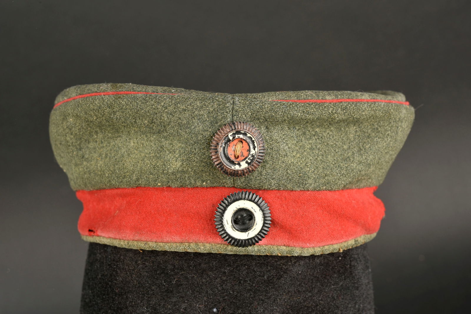 Mutze M1907 Feldgrau D Infanterie Ww1 German Field Cap Auction