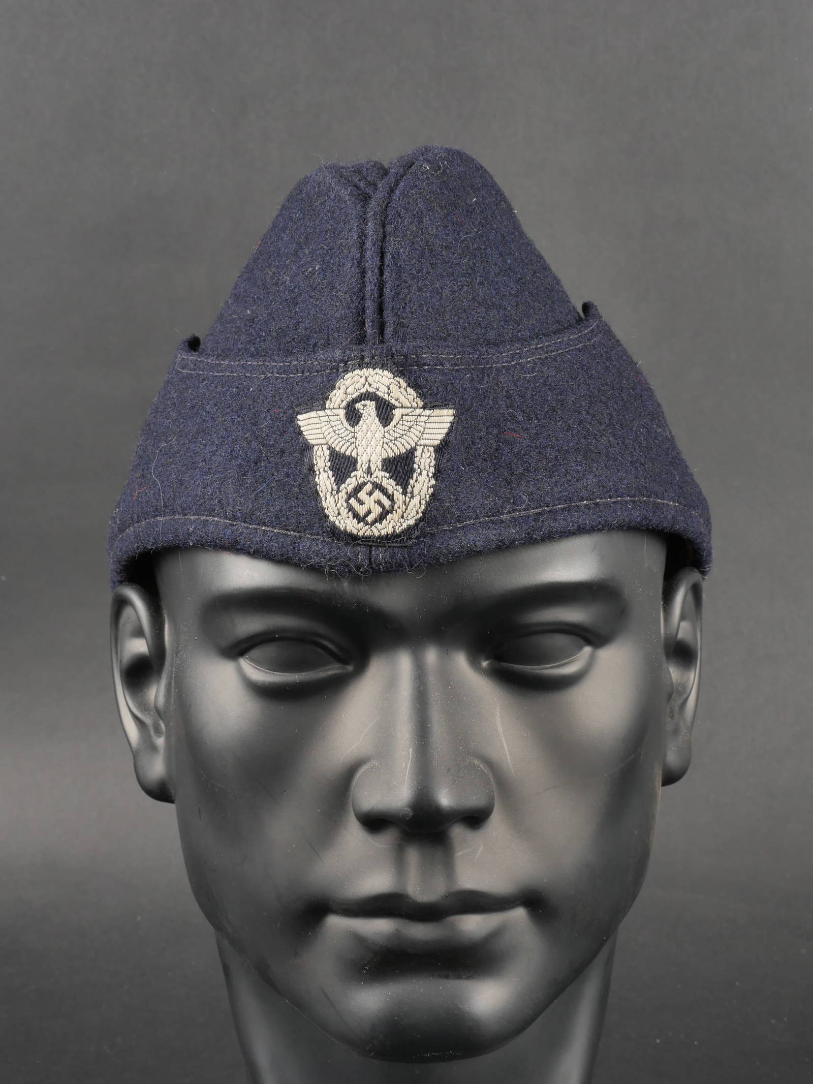 Calot Polizei. Police Cap. Auction