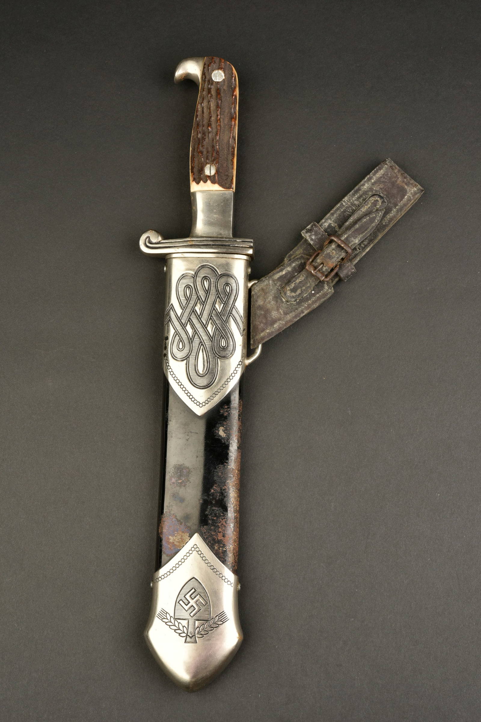 Fendoir Rad. German Rad Dagger. Auction