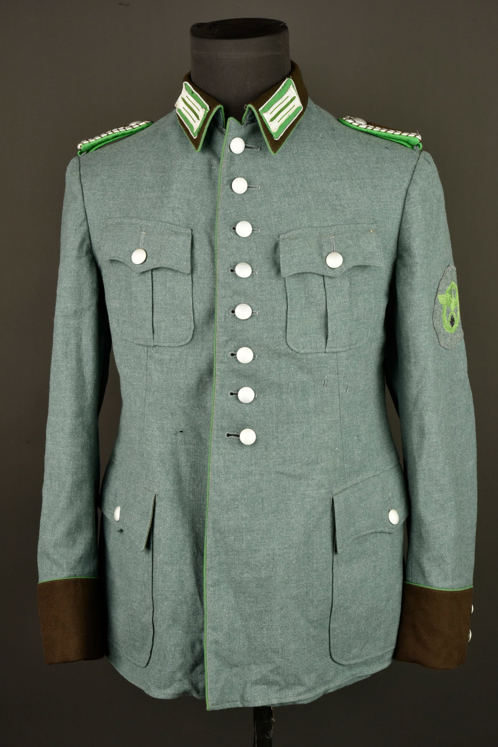 Vareuse Officier Polizei. German Officer Jacket. Auction