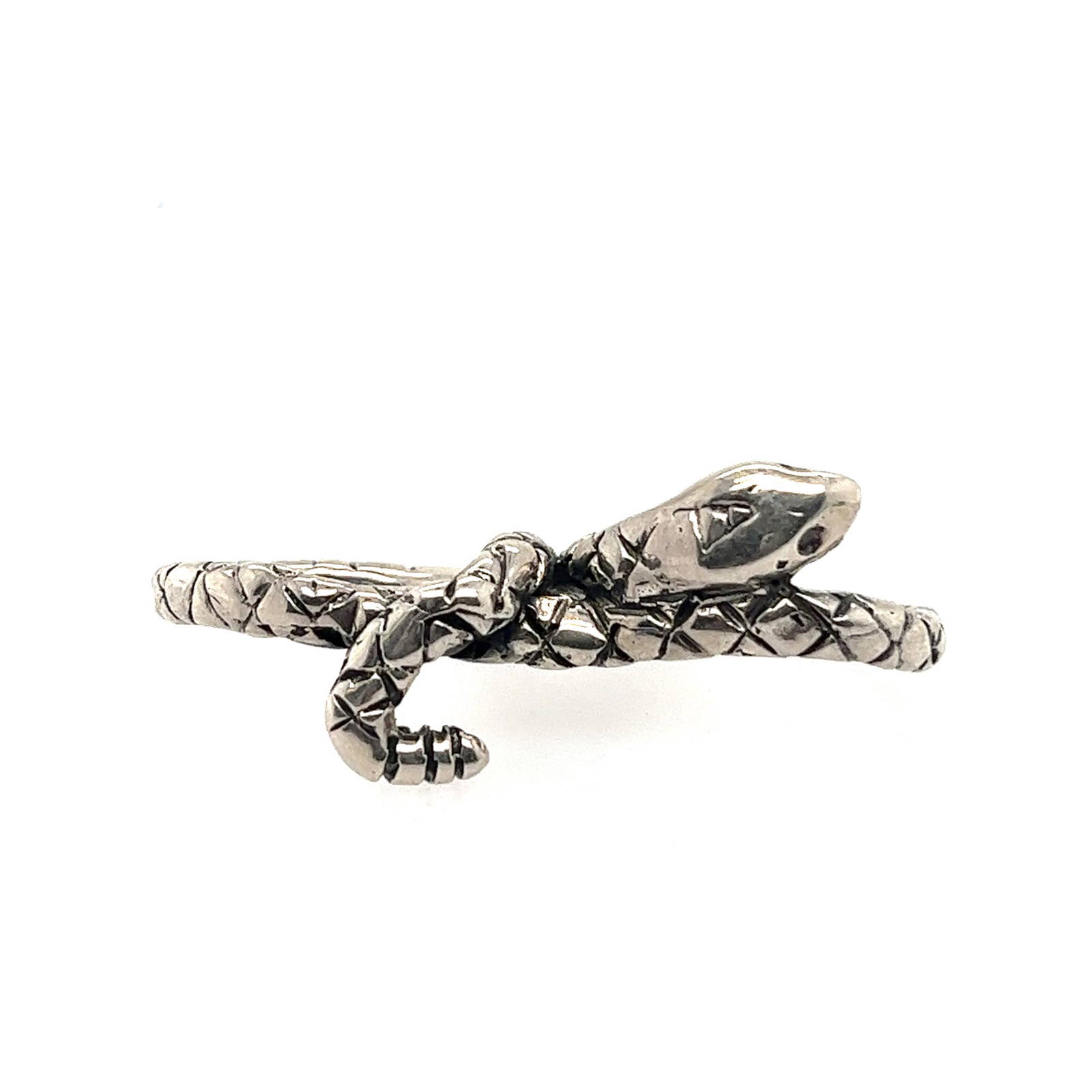 Double Finger Snake Ring Auction
