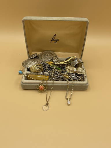 Overflowing Italian Made Overflowing Jewelry Box