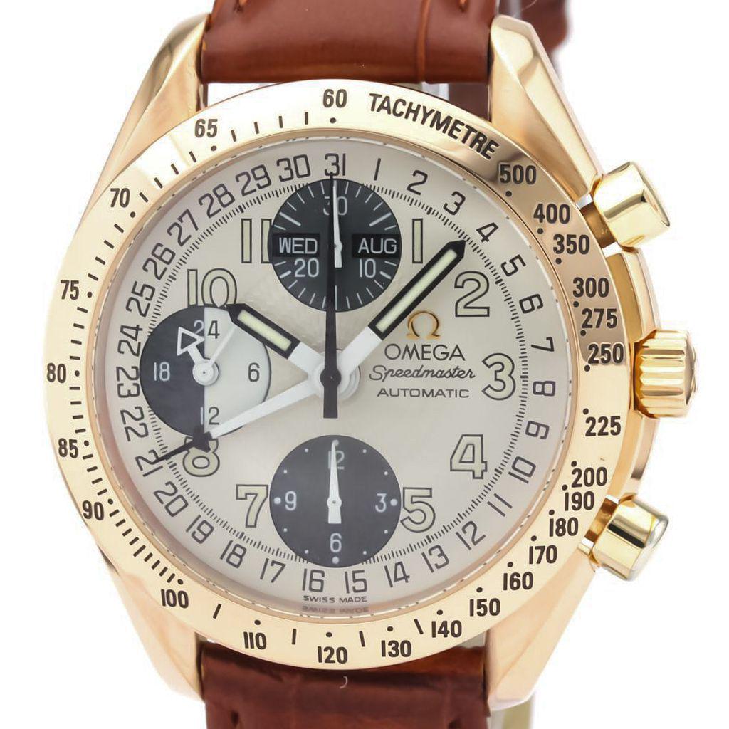 Authentic Omega Speedmaster Automatic Pink Gold (18K) | Barnebys
