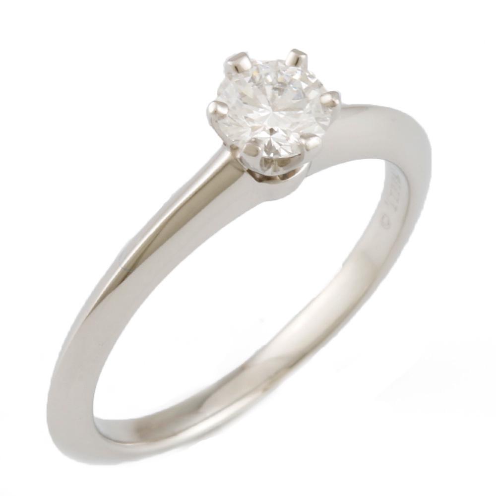 Authentic TIFFANY&Co. Tiffany Pt950 Ring Diamond - Sep 28, 2021 | Mynt ...