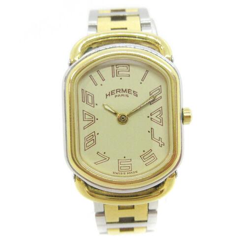 Authentic Hermes Rallye 24**** Ladies Quartz Wristwatch