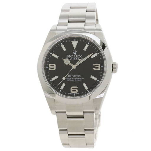 Authentic Rolex 214270 Explorer 1 Watch Stainless Steel