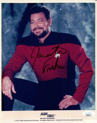 Jonathan Frakes Signed Autographed 8x10 Photo Star Trek
