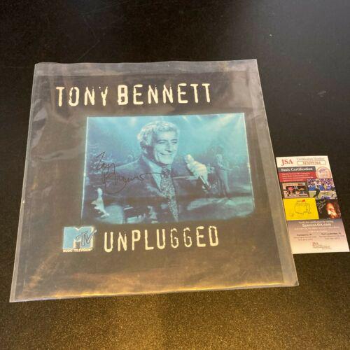 Tony Bennett Mtv Unplugged Signed Photo With Jsa