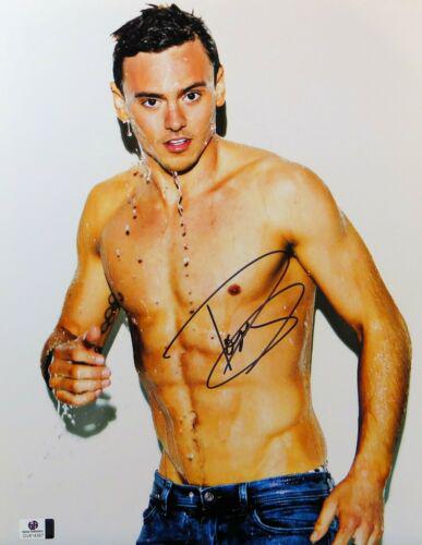 Tom Daley Signed Autographed 11X14 Photo Sexy Jeans (#2086M) on Dec 26 ...