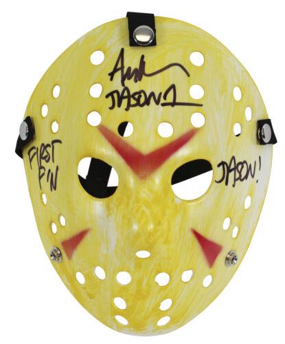 Ari Lehman "First F'n Jason" Signed Yellow Jason Mask - Dec 28, 2021 ...