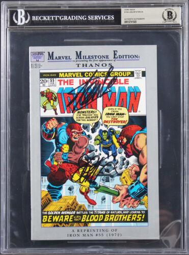 Stan Lee & Jim Starlin Signed The Invincible Iron Man | Barnebys