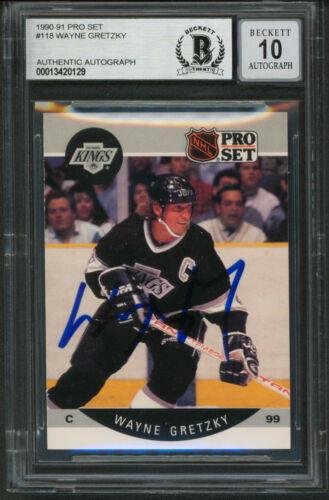 Kings Wayne Gretzky Signed 1990 Pro Set #118 Card Auto - Jan 09, 2022 | Mynt Auctions in NY