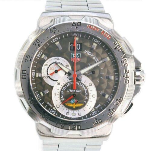TAG HEUER Formula 1 INDY 500 CAH101A Quartz Stainless | Barnebys
