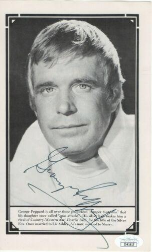George Peppard Signed Autographed Book Page Photo The | Barnebys