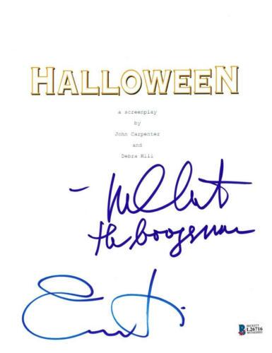 JAMIE LEE CURTIS NICK CASTLE SIGNED HALLOWEEN SCRIPT (#0446M) on Jan 18 ...