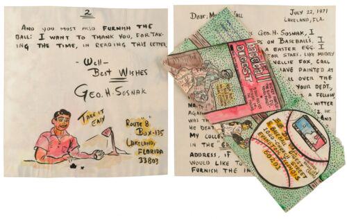 Beautiful George Sosnak Signed Original Self Portrait - Jan 18, 2022 ...