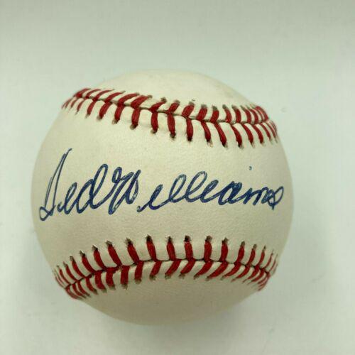 Nice Ted Williams Signed Autographed American League (#1468M) on Jan 22 ...