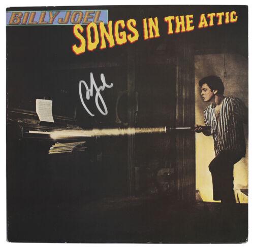 Billy Joel Signed Songs In The Attic Album Cover W/ | Barnebys