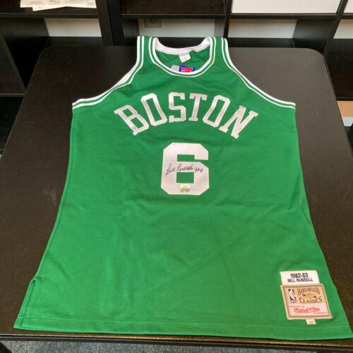Bill Russell Signed 1962-63 Mitchell & Ness Boston - Feb 08, 2022 ...