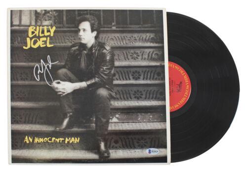 Billy Joel Signed An Innocent Man Album Cover W/ Vinyl