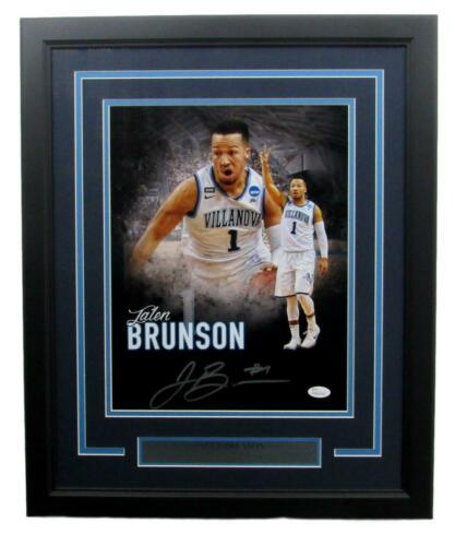 Jalen Brunson Villanova Autographed/Signed 11x14 Photo (#0749M) on Feb ...