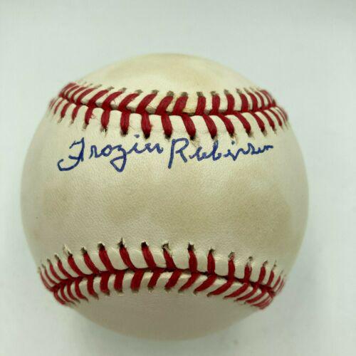 Frazier Robinson Signed Official Major League Baseball