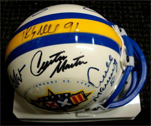 Archie Manning Curtis Martin + Signed Autograph