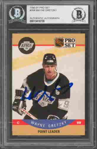 Kings Wayne Gretzky Signed 1990 Pro Set #394 Card BAS (#1687M) on Feb 21, 2022 | Mynt Auctions in NY
