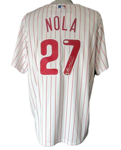 Aaron Nola Signed/Autographed Phillies Majestic (#2085M) on Feb 26 ...
