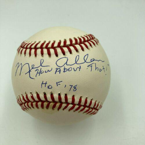 Mel Allen "Hall Of Fame 1978 How About That!" Signed - Mar 02, 2022 ...