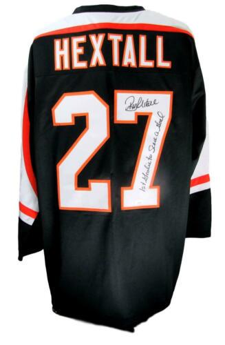 Ron Hextall Flyers Jersey Signed Inscr 1st Goalie To