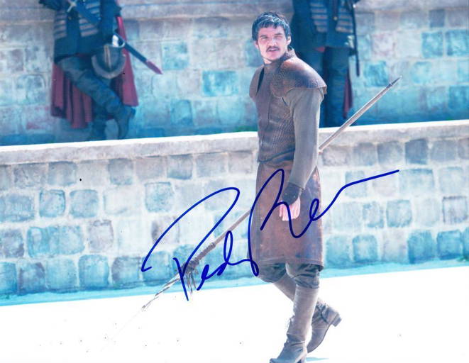 Pedro Pascal Authentic Autographed 8x10 Photo - Mar 03, 2022 | Mynt ...