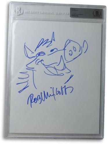 Rob Minkoff Signed Autographed 8.5 X 11 Sketch Drawing The Lion King ...