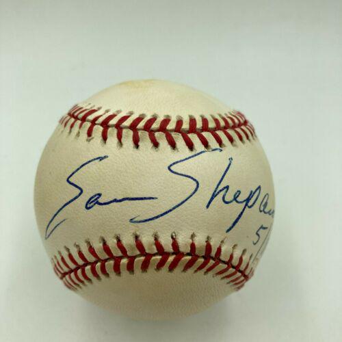 Rare Sam Shepard Signed Autographed Major League Baseball Movie Star ...