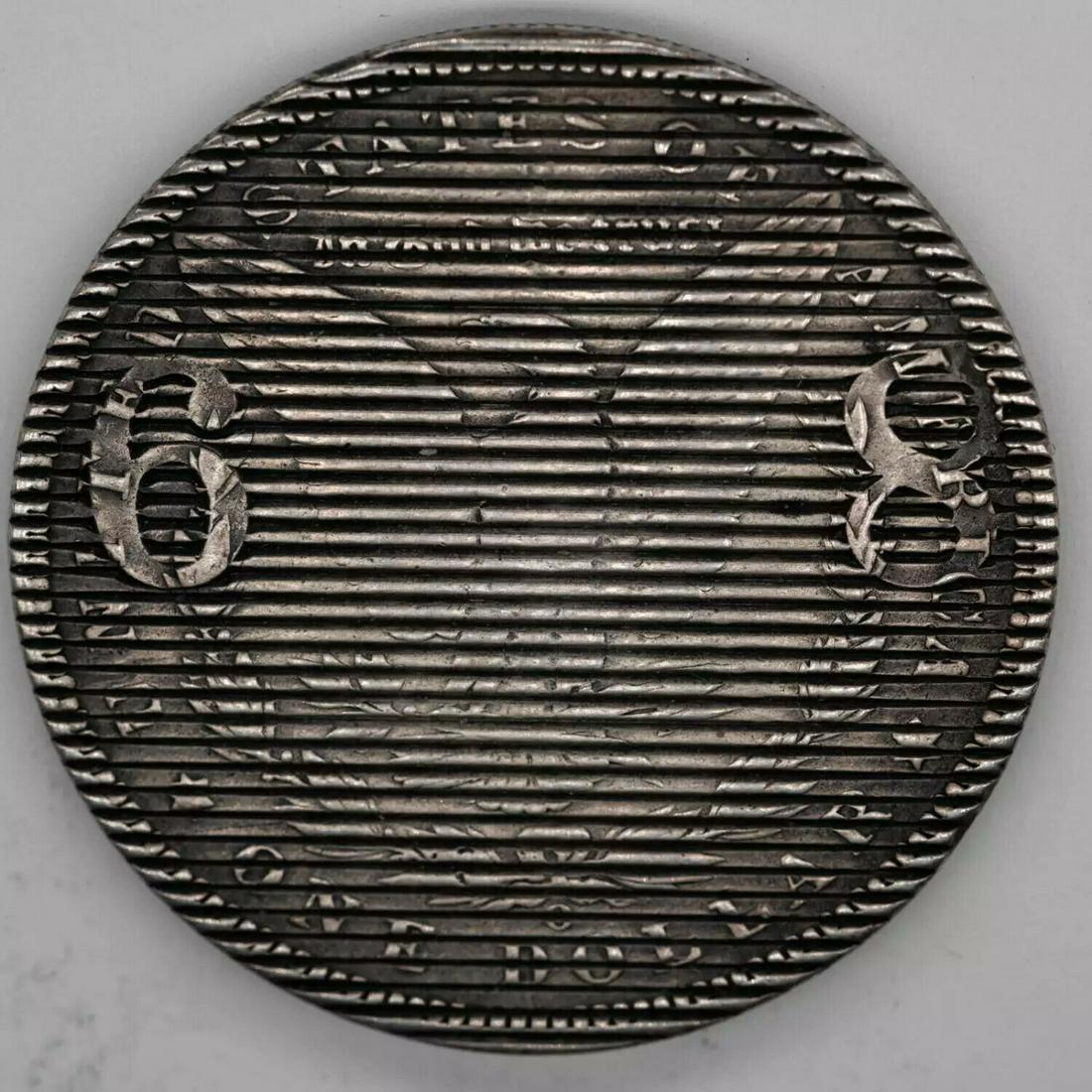 1891-O MORGAN SILVER DOLLAR $1 TOKEN "68" OR "89" OPTICAL ILLUSION ...