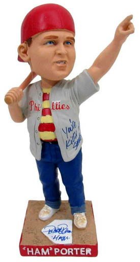 Patrick Renna HAM Signed "The Sandlot" Phillies SGA Bobblehead Beckett ...