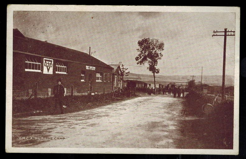 1922 Reading England Postcard Cover Royal Air Force RAF Chiseldon Camp ...