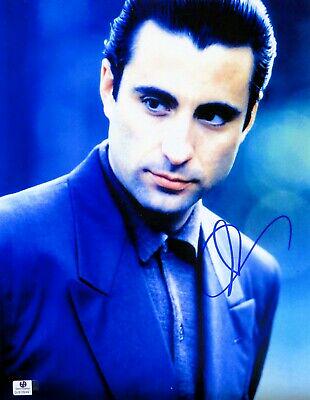 Andy Garcia Signed Autographed 11X14 Photo Vintage Blue Suit Sexy ...