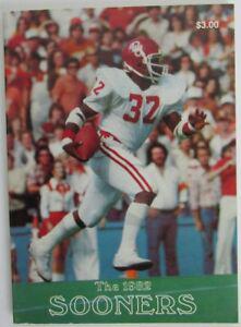1982 Oklahoma Sooners Football Media/press Guide