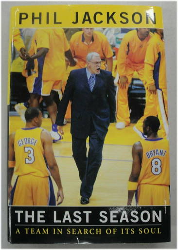 Phil Jackson Hand Signed Autographed The Last Season Book To Mel ...