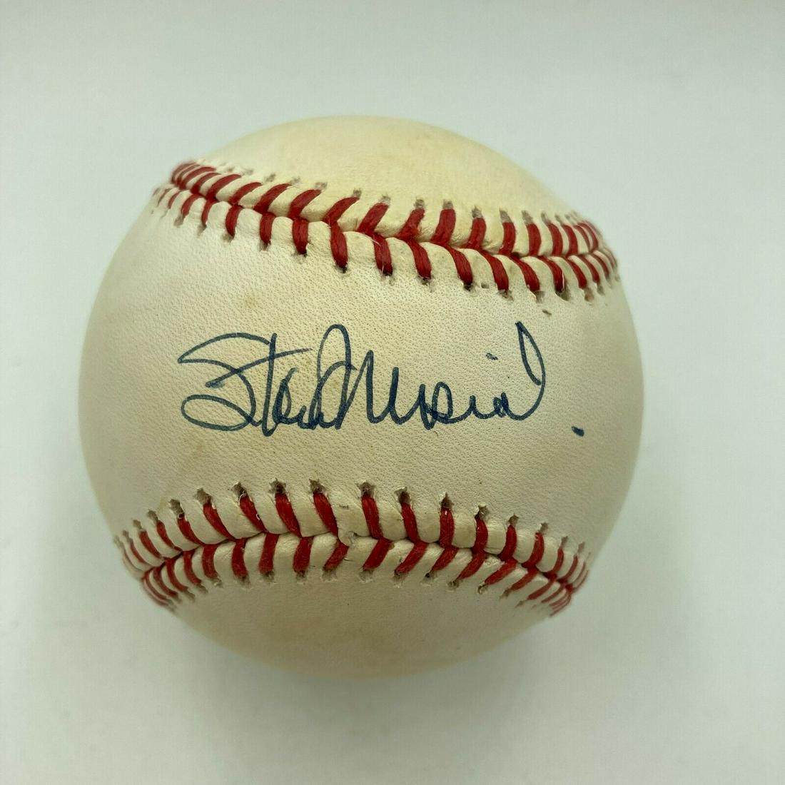 Stan Musial Signed Official National League Baseball With Jsa