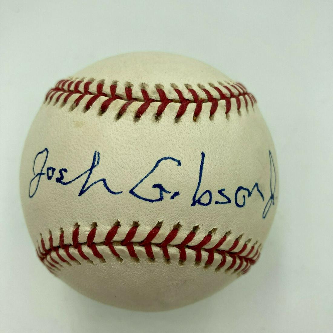 Josh Gibson Jr. Negro League Signed Official Major League Baseball - May 30, 2022 | Mynt ...