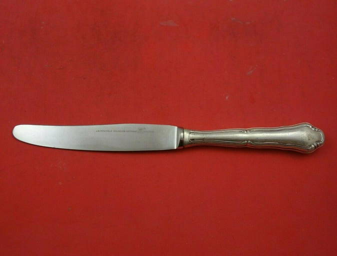 Savoy By Buccellati Sterling Silver Dinner Knife With Henckels Blade 9 1/2"